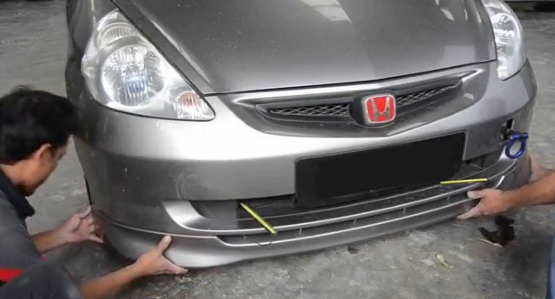 Cara Memasang perangkat Bodi Mobil Step by Step